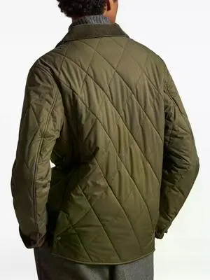 Polo Ralph Lauren Diamond-quilted Jacket With Corduroy Collar