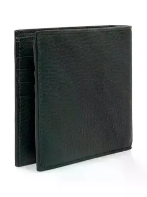 Saint Laurent Tiny Cassandre East/west Wallet In Grained Leather