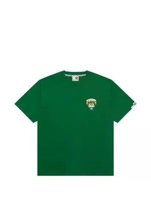 AAPE BY *A BATHING APE Graphic-print Cotton T-shirt - Green