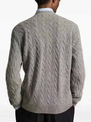 Polo Ralph Lauren Cable Knit V-neck Cardigan