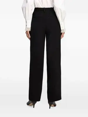 Cinq À Sept Maelor Double-belted Trousers - Black