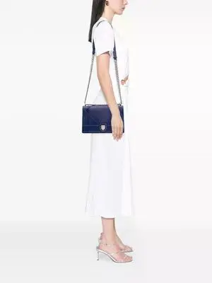 Dior 2016 Medium Grained Calfskin Diorama Flap Crossbody Bag