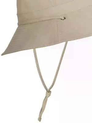 LAMUNT Martha Topstitched Drawstring Bucket Hat
