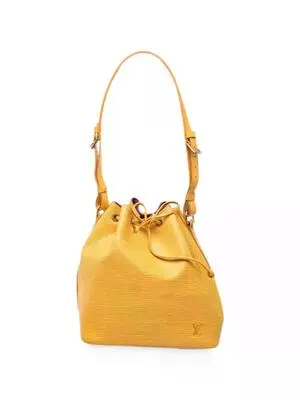 LOUIS VUITTON 1995 Epi Petit Noe Bucket Bag - Yellow