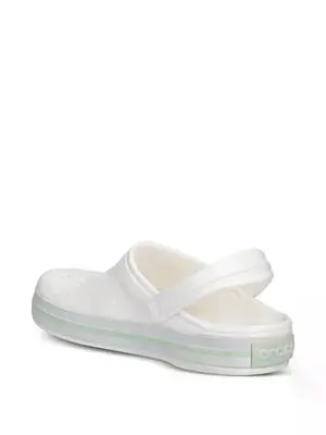 CROCS Perforated Slingback Clogs - White