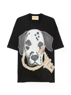 PDF Graphic-print T-shirt - Black