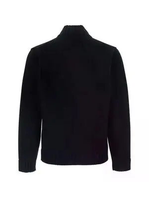 KANGRA Merino Wool Zip-up Cardigan