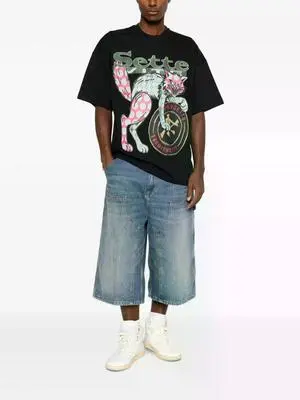 PDF Graphic-print Cotton T-shirt