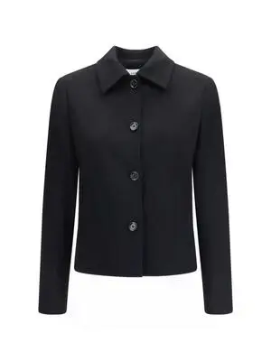 LARDINI Button-up Pointed-collar Jacket