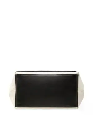 Balenciaga Navy Cabas S Tote Bag - White