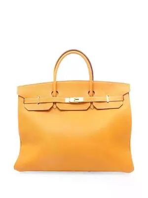 Hermès 2000 Togo Birkin Retourne 40 Handbag - Yellow