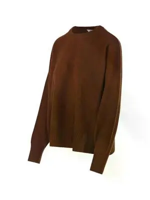 BEYOU Ribbed Detail Drop Shoulder Sweater