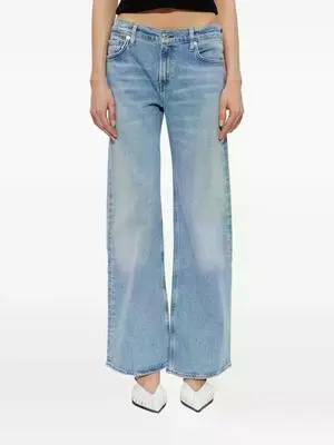 Citizens Of Humanity Nora Faded Straight-leg Jeans
