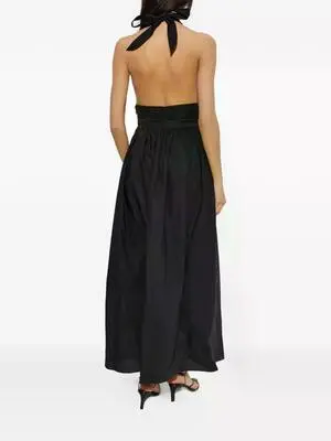 Matteau Plunge Halterneck Dress