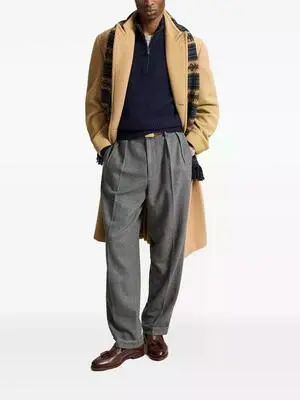 Polo Ralph Lauren Waffle Knit Quarter-zip Sweater