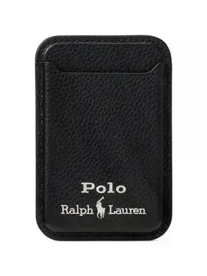 Polo Ralph Lauren Leather Phone Card Case - Black