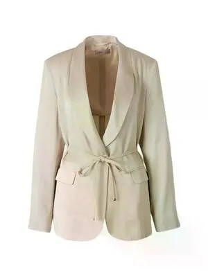 Herno Belted Shawl-lapel Blazer