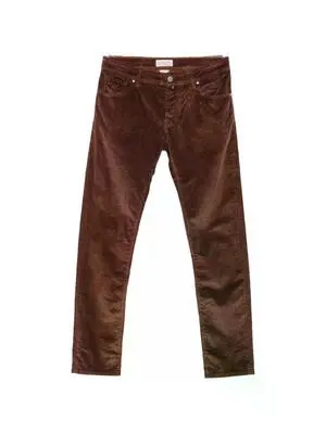 Jacob Cohen Corduroy Trousers - Brown