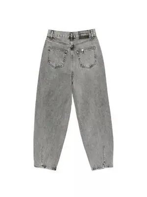 Liu Jo Acid Wash Logo Charm Jeans