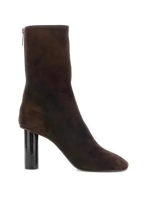 Paris Texas Alice Croc-effect Block-heel Ankle Boots