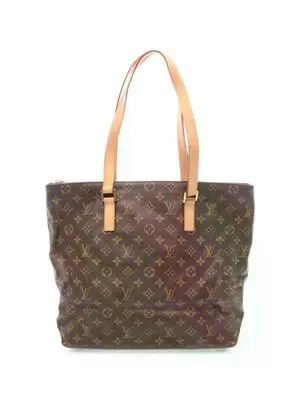 LOUIS VUITTON 2002 Cabas Mezzo Tote Bag