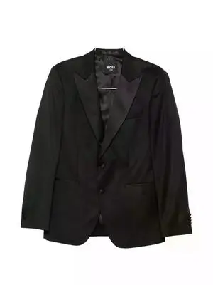 BOSS Satin-lapel Dinner Jacket - Black