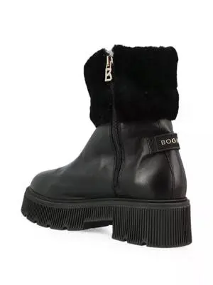 Bogner Turin Logo Plaque Ankle Boots