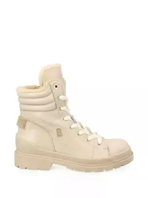 Bogner Quilted Leather Ankle Boots