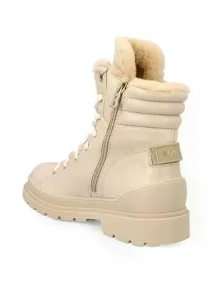 Bogner Quilted Leather Ankle Boots