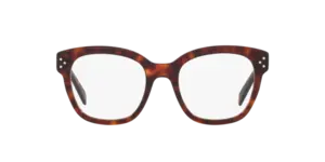 Celine Celine Rectangular Eyeglasses Tortoise
