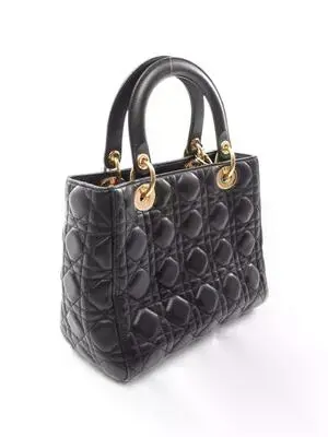 Dior 2000s Lady Two-way Cannage Tote Bag