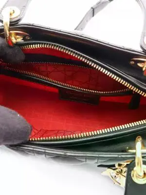 Dior 2000s Lady Two-way Cannage Tote Bag
