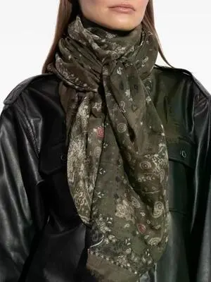 Zadig&Voltaire Kerry Paisley-print Scarf