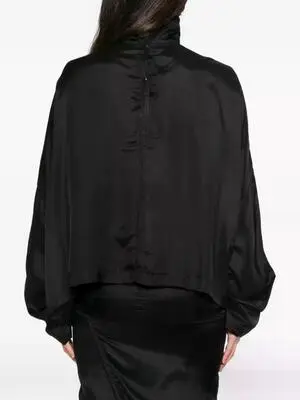 Rick Owens Contrast Print Oversized Blouse