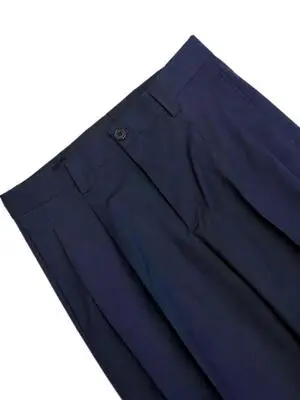 LANEUS Pleated Wide-leg Trousers