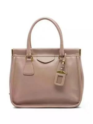 Prada Saffiano Leather Top Handle Tote Bag