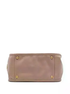Prada Saffiano Leather Top Handle Tote Bag