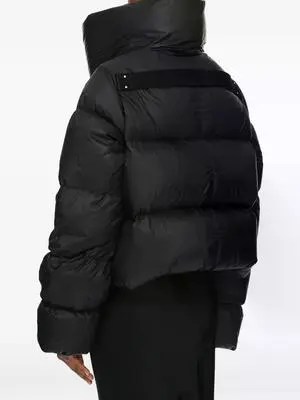 Rick Owens Padded Funnel Neck Down Jacket