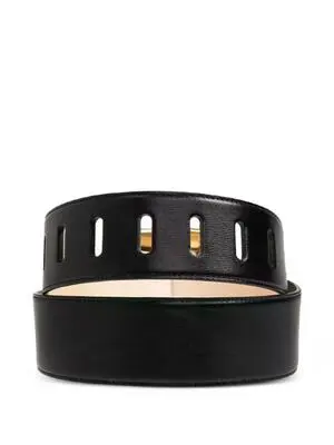 Balmain Logo-engraved Buckle Belt