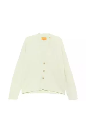 Guest In Residence Button-fastening V-neck Cardigan