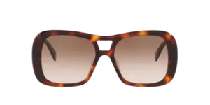 Celine Celine Acetate Tortoiseshell Sunglasses With Brown Gradient Lenses Tortoise
