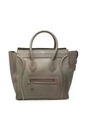 Celine 2011 Mini Smooth Calfskin Luggage Tote Bag