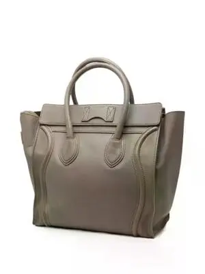 Celine 2011 Mini Smooth Calfskin Luggage Tote Bag