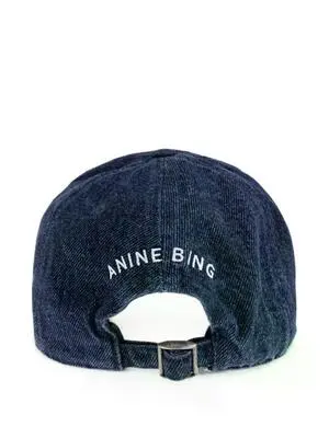 ANINE BING Jeremy Denim Baseball Cap