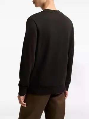 Moncler Logo-embroidered Crew-neck Sweatshirt