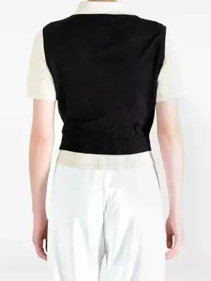 MALBON Veronica Logo-embroidered Layered-effect Sweater