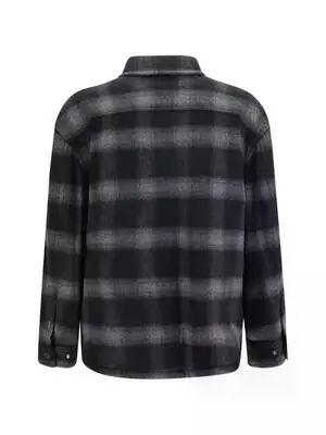 Off-White Checked Padded Jacket