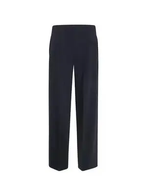 Alberta Ferretti Wide-leg Pleated Tailored Trousers