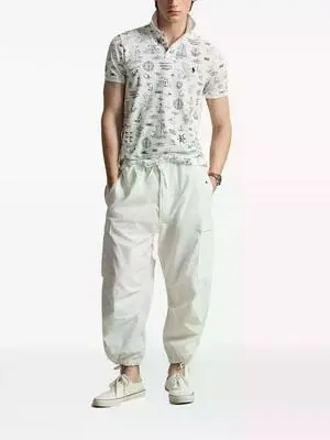 Polo Ralph Lauren Custom Slim Fit Nautical Mesh Polo Shirt