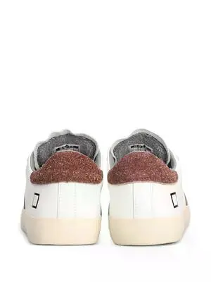 D.a.t.e. Hill Low Leather Panelled Sneakers